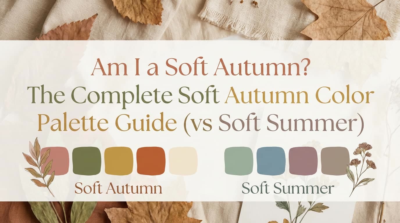 Am I Soft Autumn? Ultimate Palette Guide vs Soft Summer