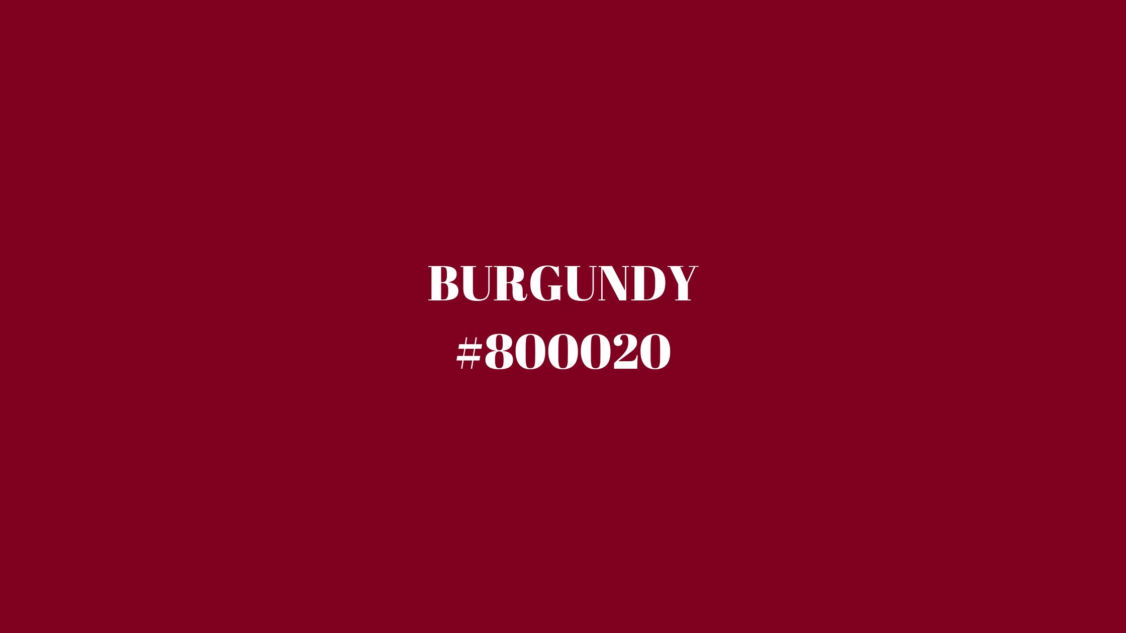 Mastering the Burgundy Color: 2026 Trends, Palettes & Codes